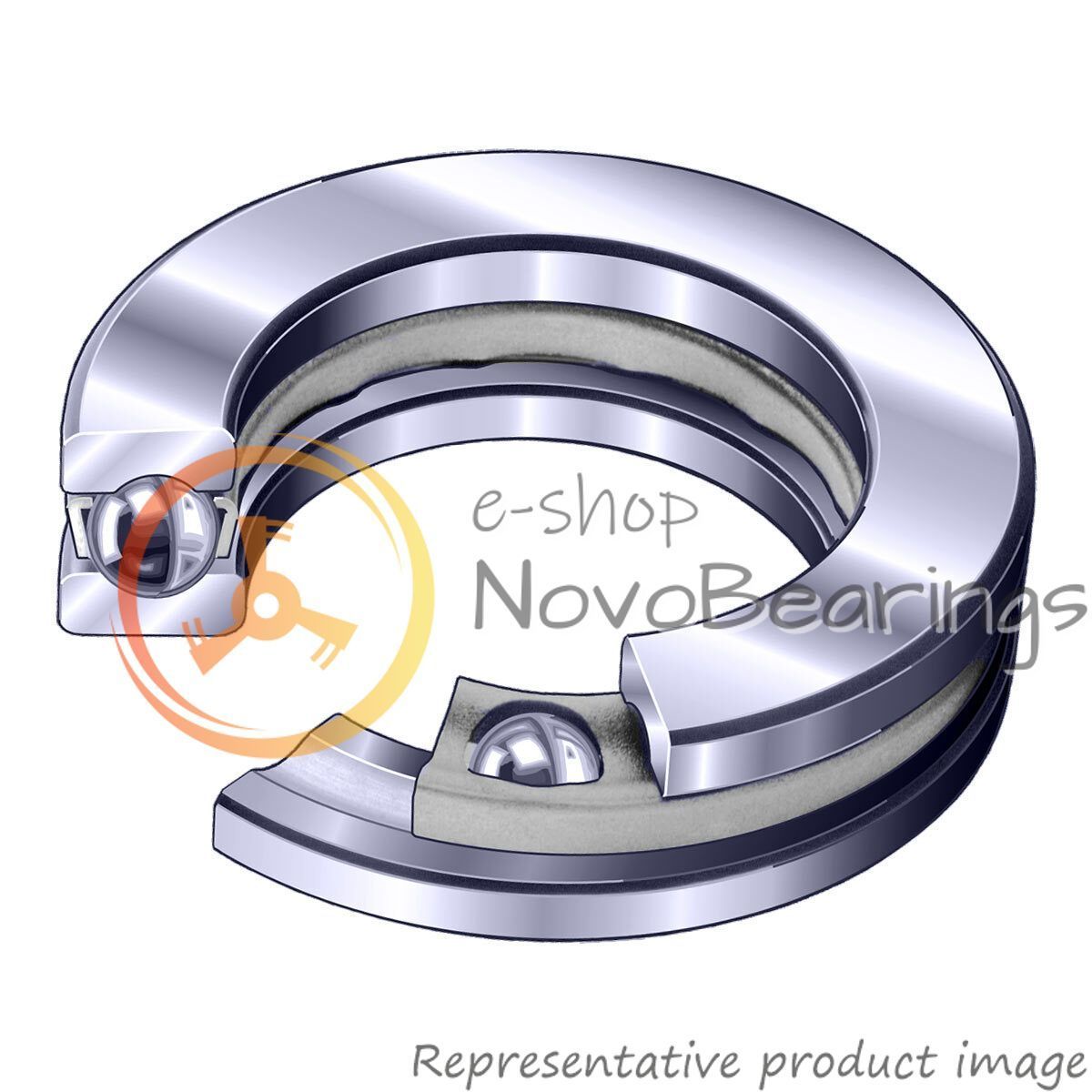 TBB | Thrust Ball Bearings : Novobearings e-shop